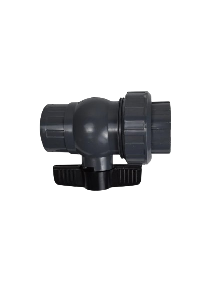 POOL BALL VALVE COMPACT GLUED SINGLE UNION 50mm – POOL SHOP ONLINE