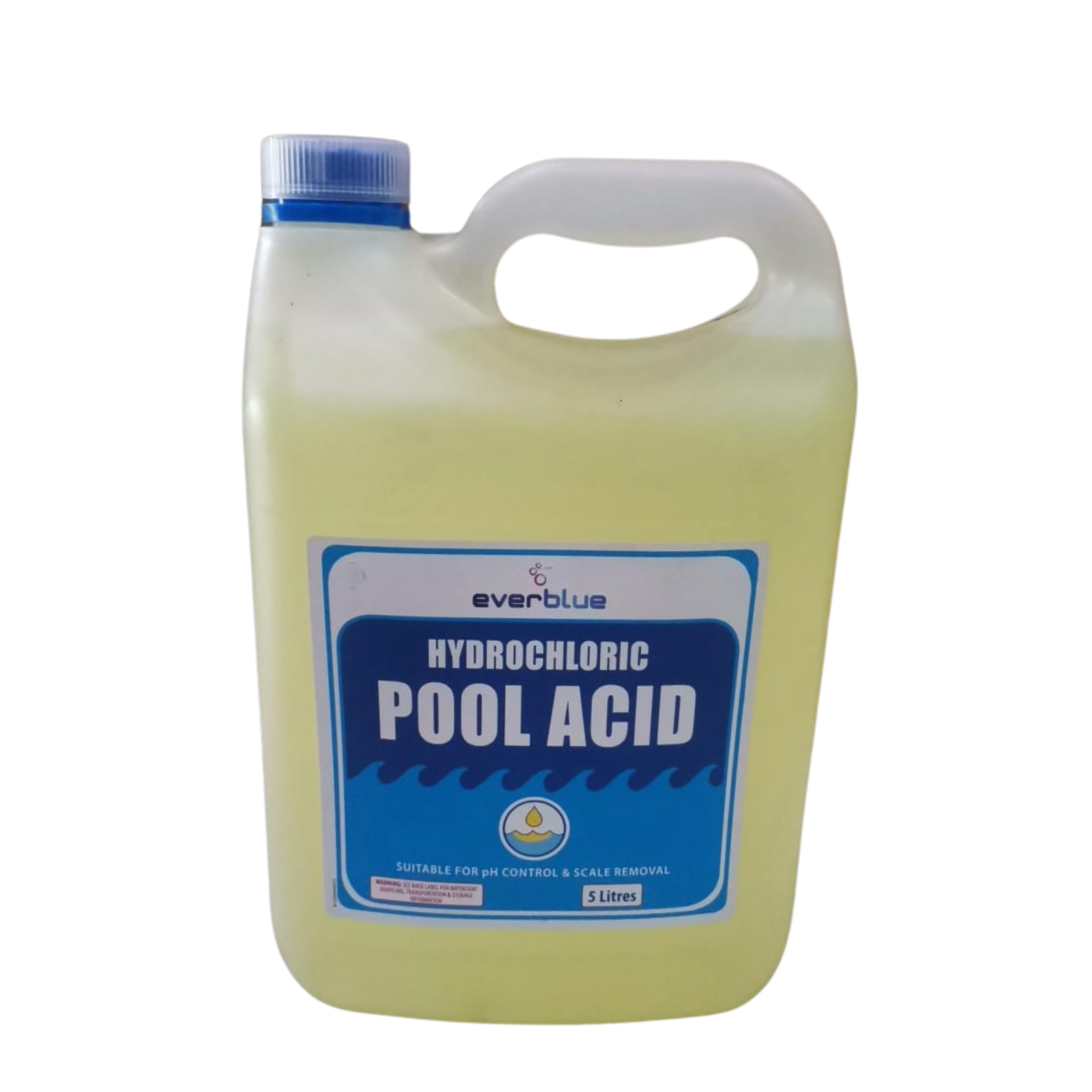 POOL ACID HYDROCHLORIC EVERBLUE (PH REDUCER) 5LT – POOL SHOP ONLINE