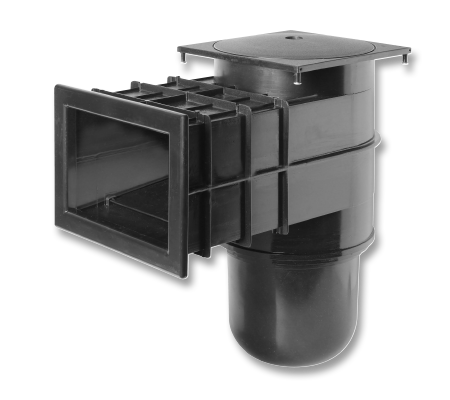 POOL WEIR SPECK BADU COMPLETE WEIR GUNITE SMALL BLACK – POOL SHOP ONLINE