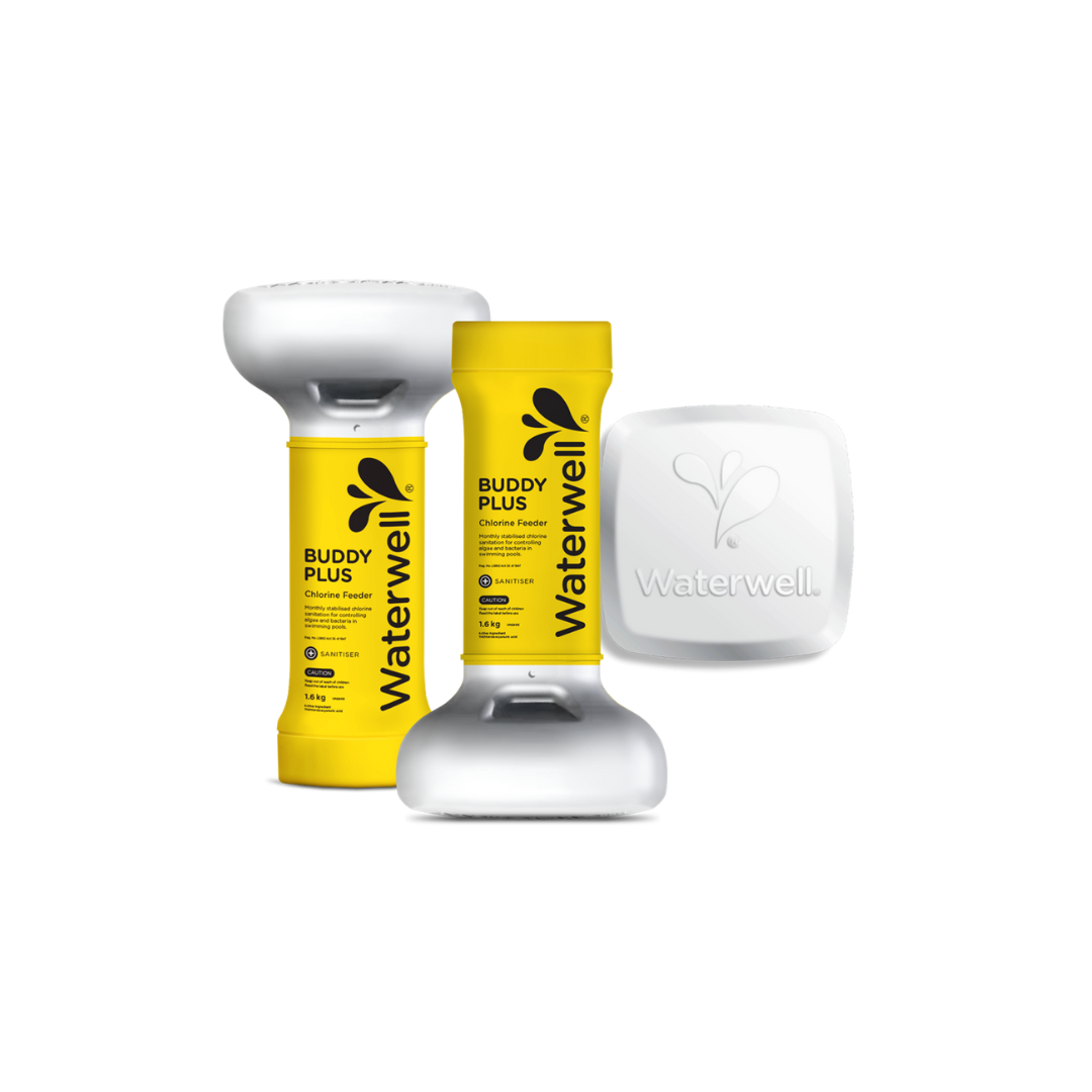 POOL FLOATER WATERWELL BUDDY PLUS (REFILLABLE) – POOL SHOP ONLINE